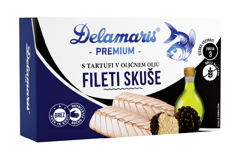 Inčuni slani fileti - Delamaris