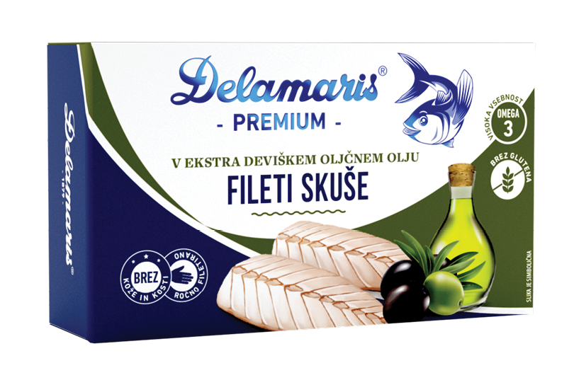 Inčuni slani fileti - Delamaris