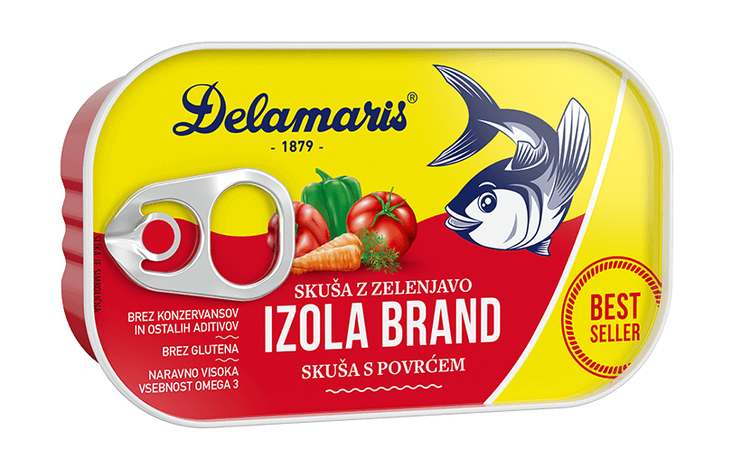 Skuša Izola Brand - Delamaris